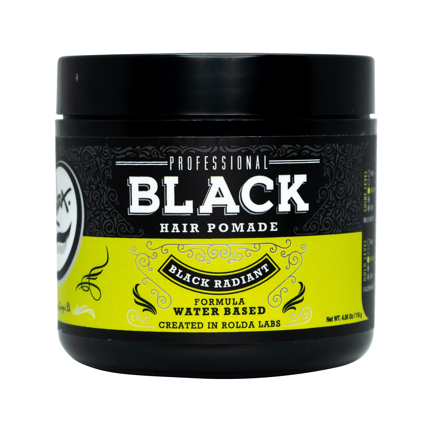 ROLDA BLACK HAIR POMADE 4oz – Atelier Salon Supply